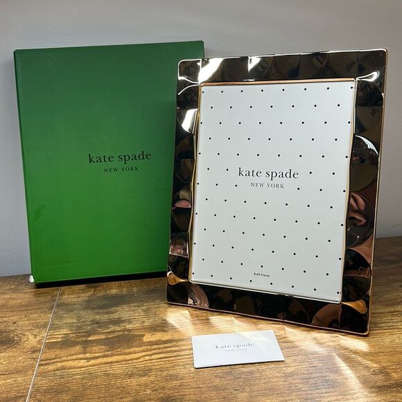 kate spade | Accents | New Kate Spade New York Gold South Street 8 X ...